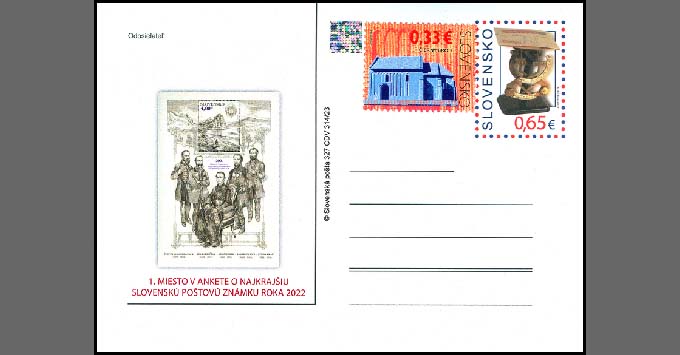 Public poll for the most Beautiful Slovak Stamp of 2022 (Postal History ...