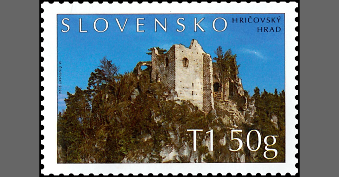 Krásy našej vlasti: Hričovský hrad - www.postoveznamky.sk