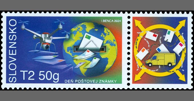Day of postage stamp: Universal postal service - www.postoveznamky.sk